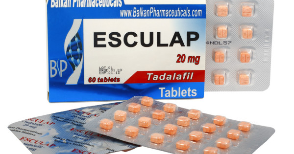 Get a firm erection and long-lasting arousal with Esculap (Tadalafil)